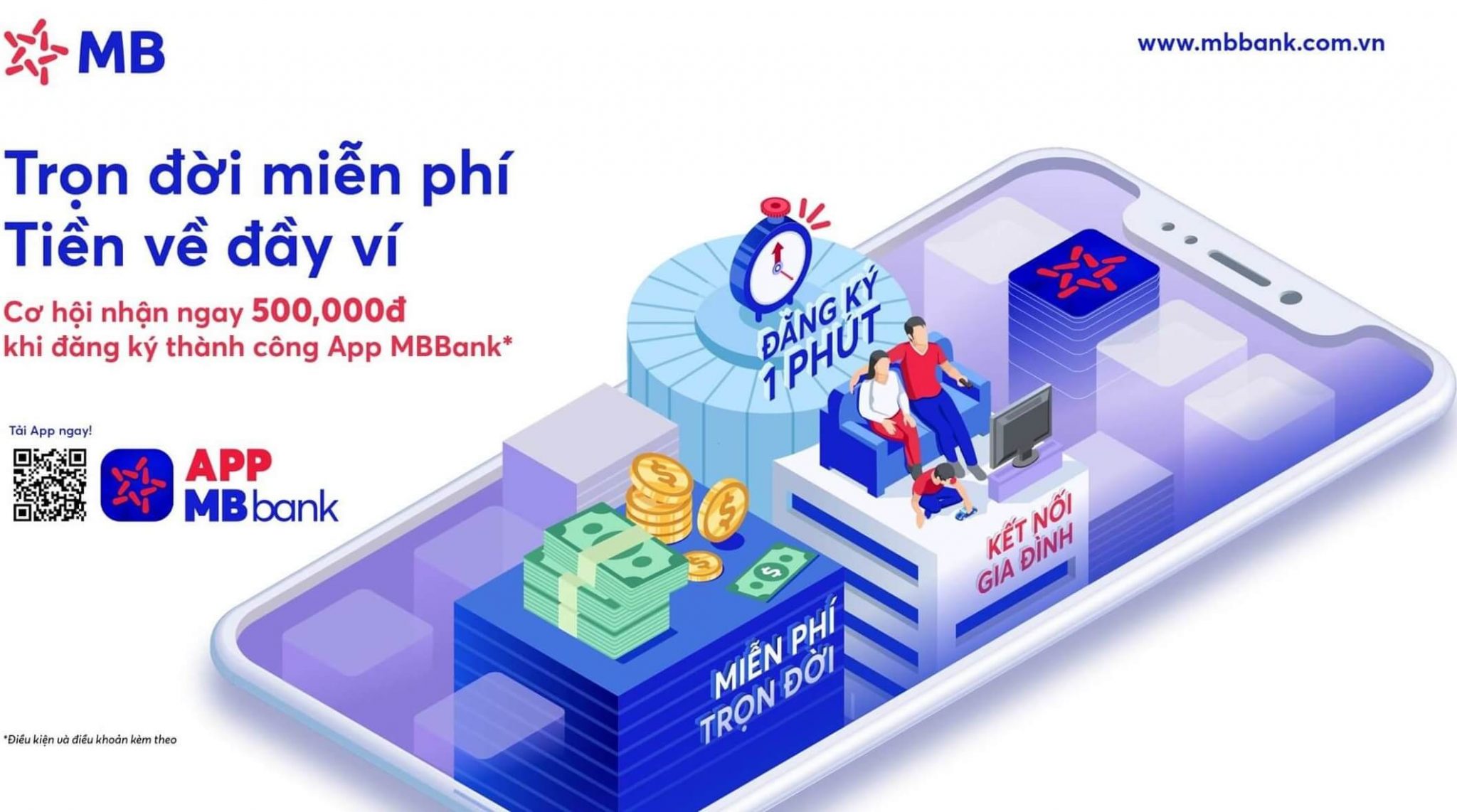Cách tải app MBBank và cách đăng ký chuyển tiền miễn phí